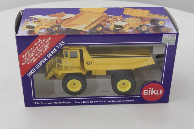 SIKU 2934, O+K Schwerer Muldenkipper K 40, 2000-2003, unbespielt, mint ...
