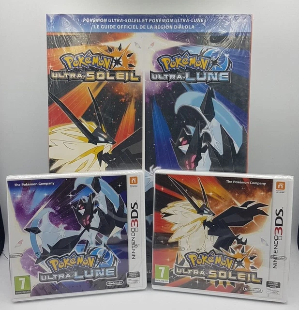 JEU 3DS POKÉMON Ultra Lune Soleil + Guide Officiel Pokémon Soleil / Lune NEUF EUR 149,90 ...