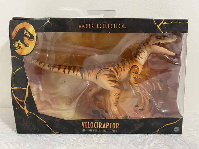 JURASSIC WORLD AMBER Collection Velociraptor The Lost World Jurassic Park ~New~ £28.22 - PicClick UK