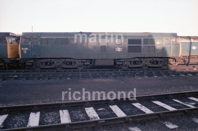 BRITISH RAIL CLASS 31 31251 35mm Colour Negative RN407 £2.99 - PicClick UK