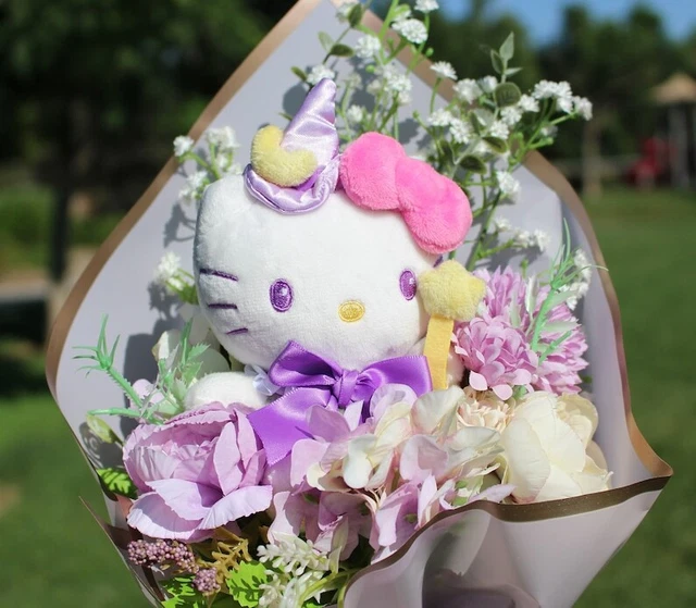HELLO KITTY BOUQUET, Wizard Series, Sanrio Bouquet, Sanrio Gifts, Sanrio Plush £42.11 - PicClick UK