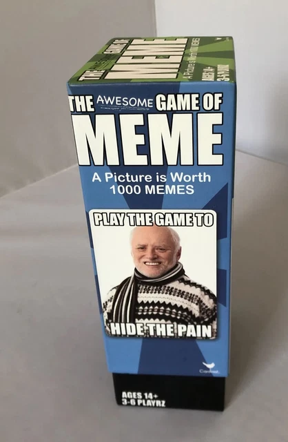 CARDINAL THE AWESOME Game of Meme Memes Board Card Party Humor Family ...