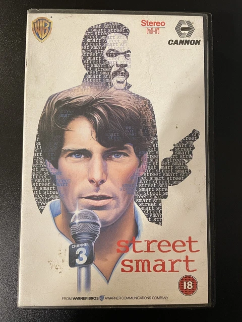 STREET SMART (VHS) 1987 Big Box, Christopher Reeve, Morgan Freeman Rare Movie £14.99 - PicClick UK