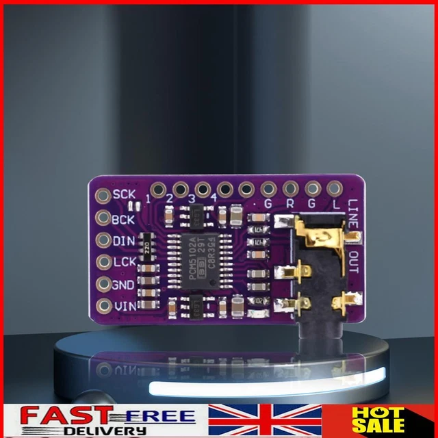 INTERFACE I2S PCM5102A DAC Decoders Useful DAC Decoder Module for ...