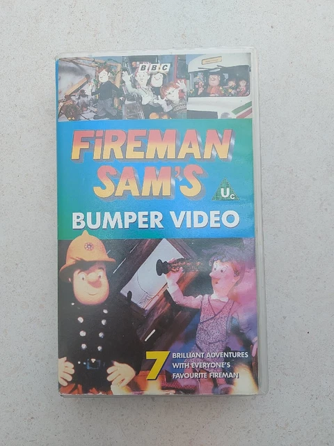 FIREMAN SAM'S BUMPER Video Rare Pal Vhs Kids 1985 7 Episodes £20.00 ...