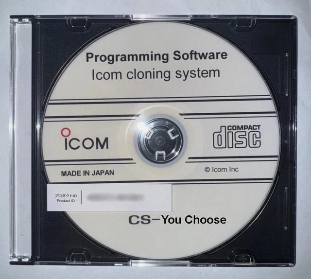 ICOM CS-9100 PROGRAMMING Software £11.33 - PicClick UK