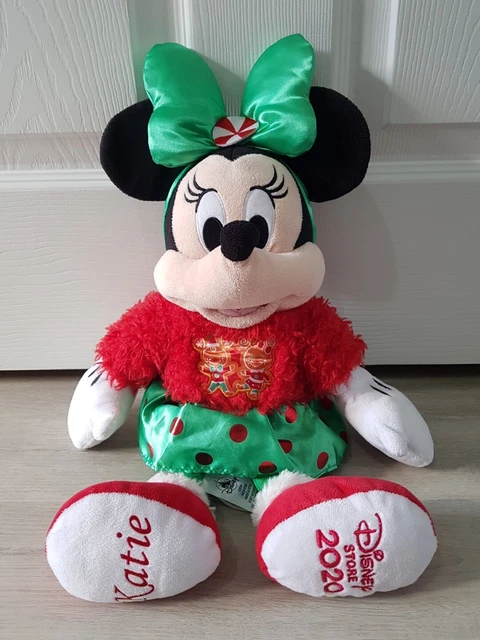 KATIE *** Christmas Minnie Mouse - Disney Store 2020 Plush Soft Toy ...