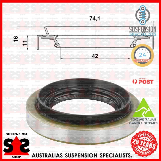 REAR AXLE SHAFT Seal, Differential Suit TOYOTA Supra 3.0 i Bi-Turbo ...