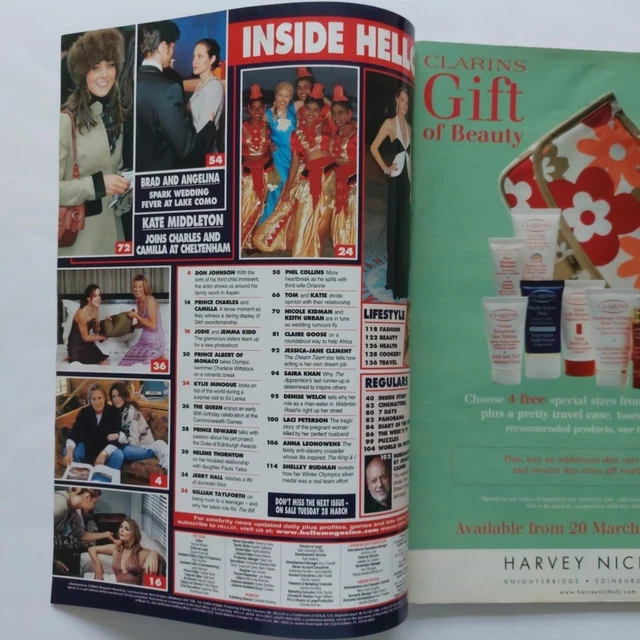 HELLO MAGAZINE ISSUE 911 (Mar 2006) - Kate Middleton/Brad & Angelina ...