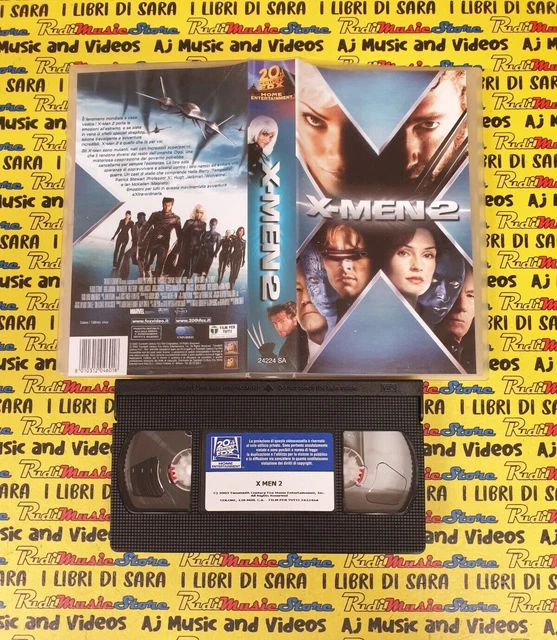 MOVIE VHS X-MEN 2 Hall Berry Hugh Jackman Ian McKellen Fox Video (F13 ...