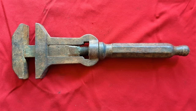 ANTICA CHIAVE INGLESE REGOLABILE STRINGITUBO seconda guerra mondiale ...