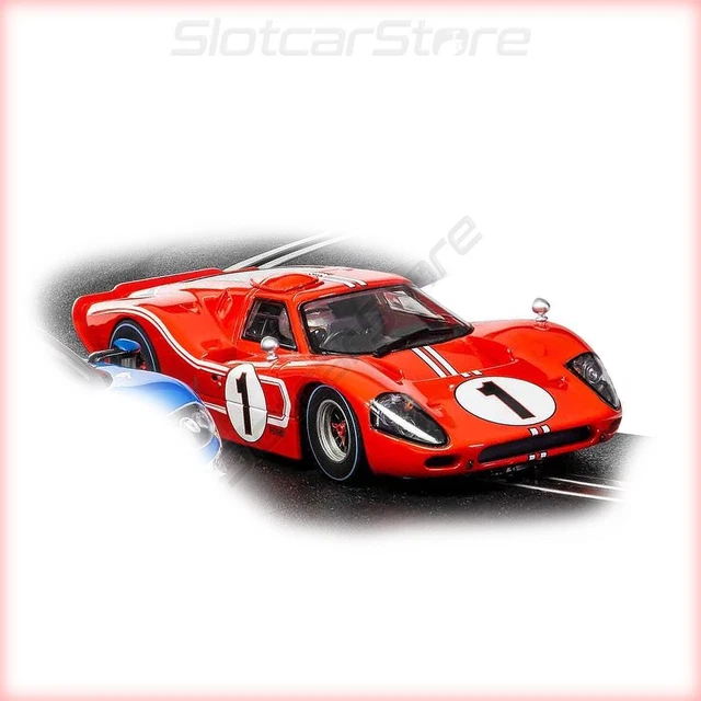 SCALEXTRIC C3893_1 FORD GT40 MK4 "No.1 Gurney Foyt" 1967 LeMans 24h ...