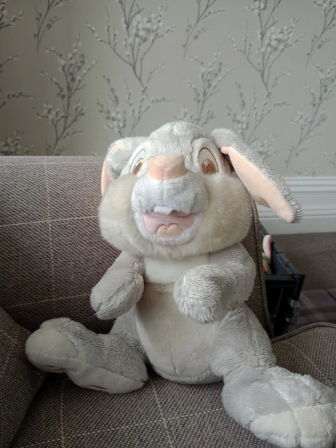Disney Store Stamped 12” Thumper Bambi Plush Soft Cuddly Toy Exclusive £599 Picclick Uk