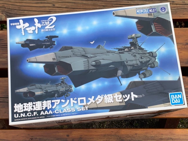 MECHA UNCF ANDROMEDA-CLASS Battleship Set (5 models) by Bandai £24.50 ...