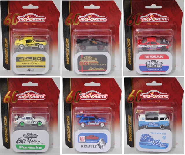 MAJORETTE 212054102 LIMITED EDITION ANNIVERSARY EDITION 60 YEARS ...