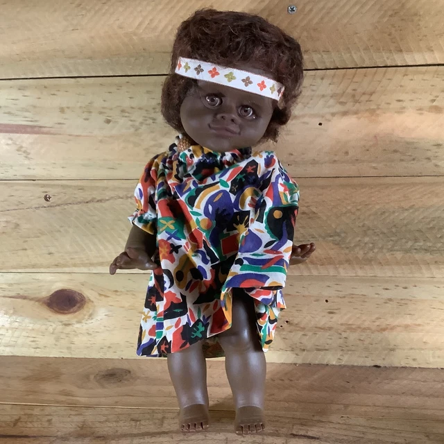 VINTAGE AUSTRALIAN ABORIGINAL Indigenous Islander Doll - Genuine Netta ...