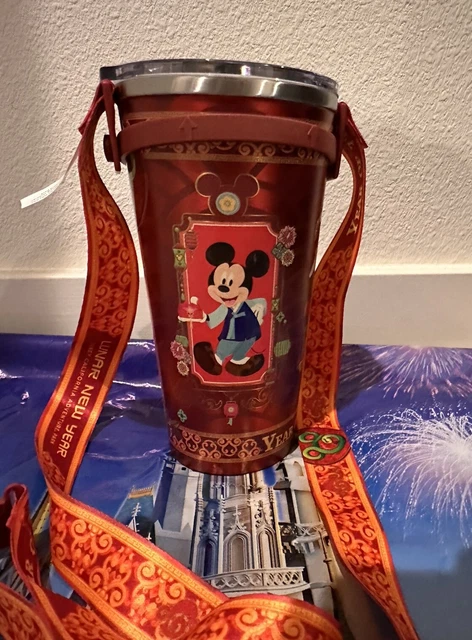 DISNEY 2025 DCA Lunar New Year Snake Mickey Donald Goofy Stainless ...
