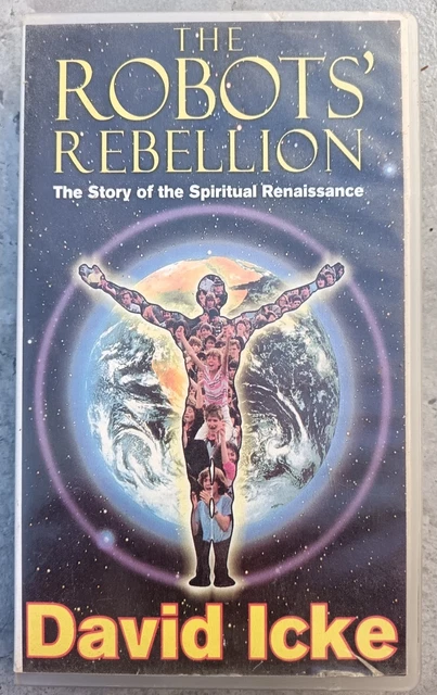 RARE DAVID ICKE THE ROBOT'S REBELLION 1994 CA16 K7 VHS Video Cassette £157.13 - PicClick UK
