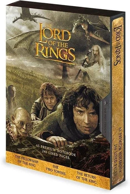 PYRAMID LORD OF The Rings (VHS) A5 Premium Notebook Merchandising ...