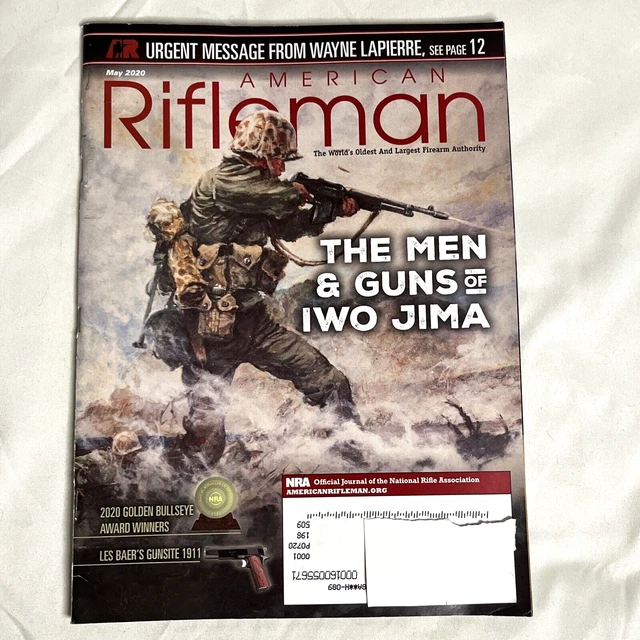 AMERICAN RIFLEMAN MAGAZINE Iwo Jima WWII Springfield Firearms May 2020 ...