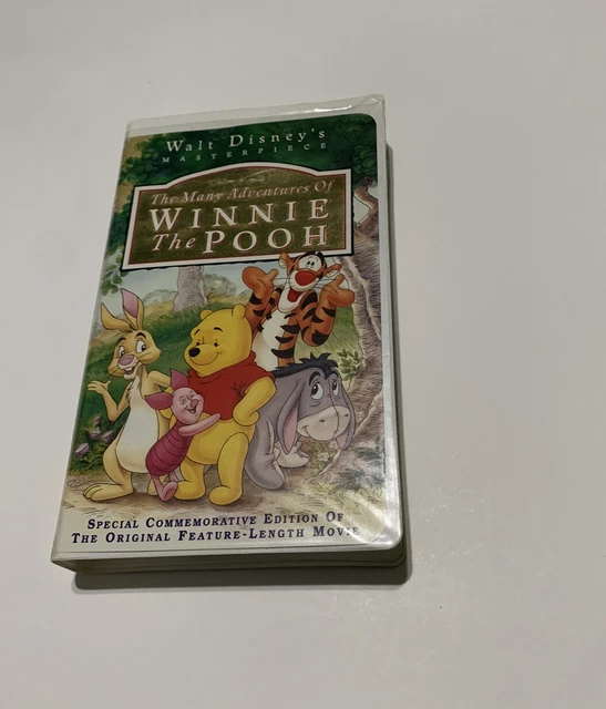 The Many Adventures Of Winnie The Pooh Vhs 1996 Masterpiece