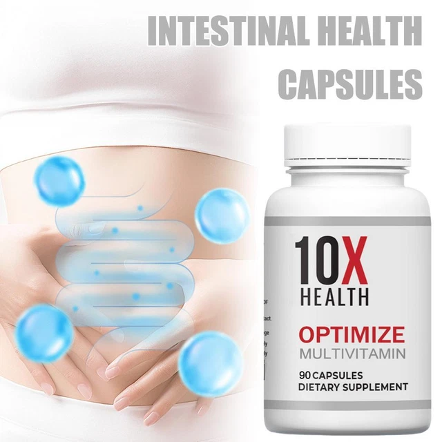 INTESTINAL HEALTH CAPSULES-10X Health Optimize MultivitaminDietary ...