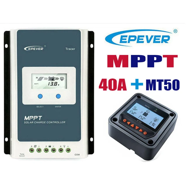 EP SOLAR MPPT Solar Charge Controller Ultra Fast Power Point Tracking ...