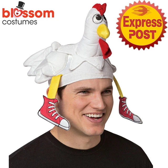 AC2254 CHICKEN FARM Animal Costume Hat Cap Funny Unisex Book Week $29. ...