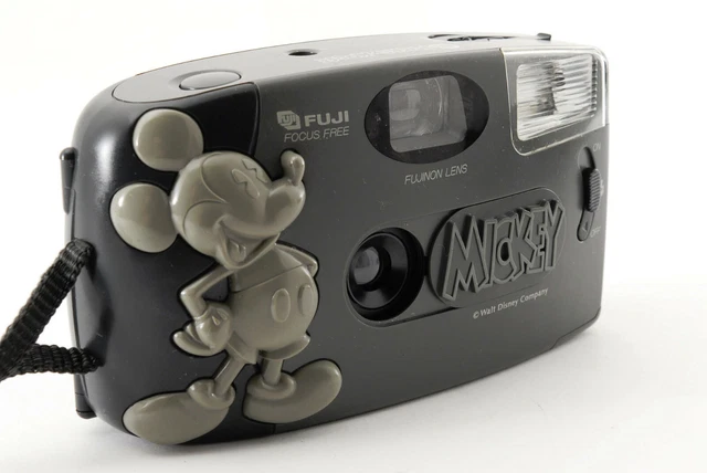 *MINT+* FUJI HI! Mickey Mouse Disney 35mm Point & Shoot Film Camera ...