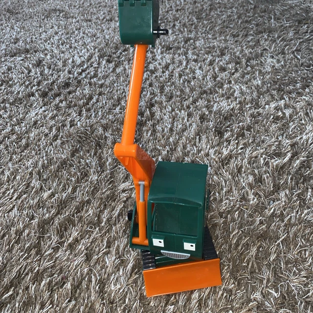 RARE BOB THE Builder GRABBER Friction Construction Vehicle Toy-retired ...