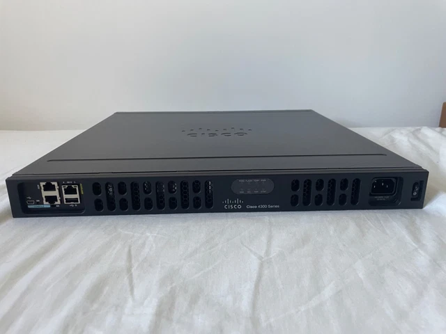 CISCO 4331 INTEGRATED Services Router - ISR4331/K9 - With PSU ...