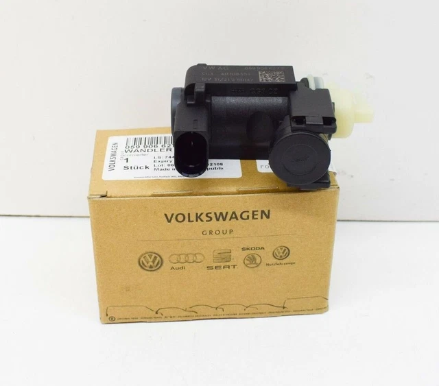 SOLENOIDE DE VÁLVULA Magnetica Convertidor De Presión Audi 059906627S ...