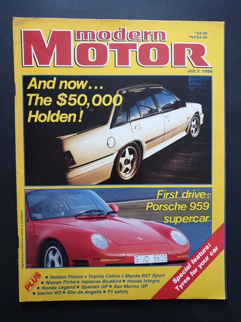 MODERN MOTOR - Vintage Australian Motoring Magazine Vol.33 No.2 July ...