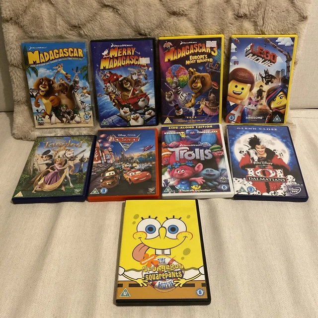 DVD BUNDLE KIDS Fun Movies x 9 Disney Dreamworks LEGO and More Children ...