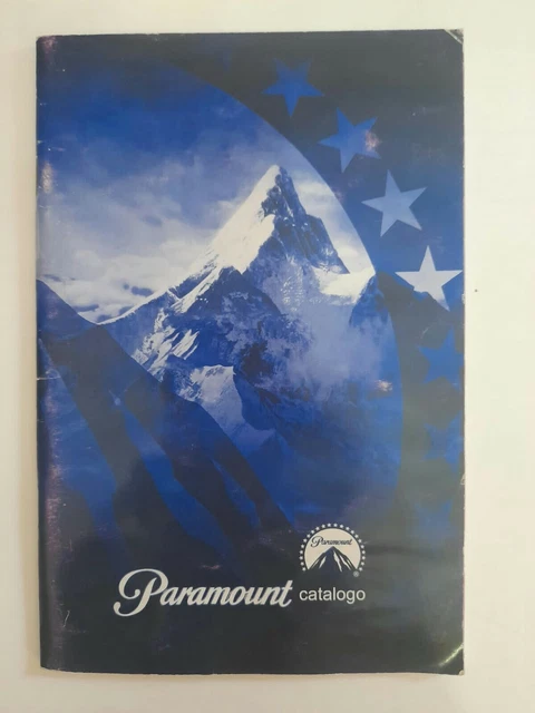 CATALOGO DVD PARAMOUNT per videoteche originale dépliant art. 2440 EUR ...