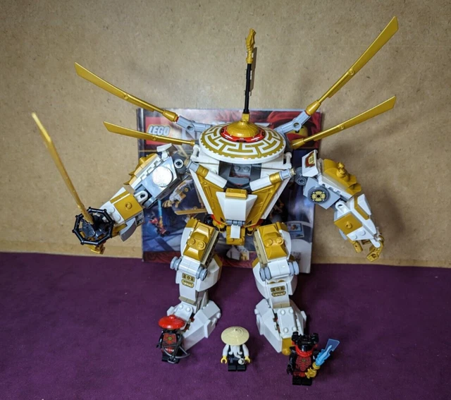 LEGO 71702 NINJAGO golden Mech Legacy the final battle incomplete 3 ...
