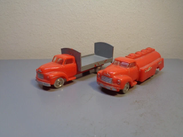 LEGO DENMARK VINTAGE 1950'S Bedford Truck Collection Ho Scale Very Rare ...