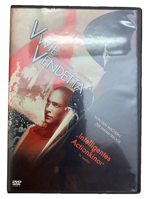 V COME VENDETTA DVD Thriller Azione Sci-Fi Natalie Portman EUR 3,95 ...