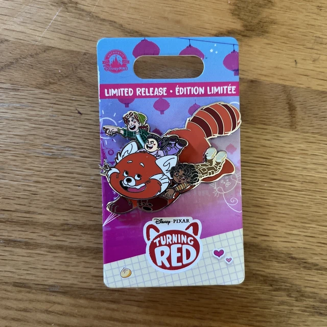 DISNEY PIXAR PIN Turning Red New Movie Disney+ 2022 Red Panda OMG £14. ...
