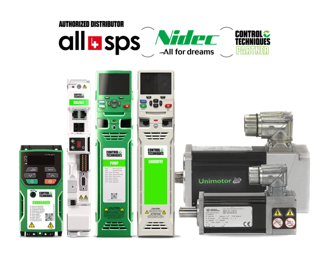 NIDEC CONTROL TECHNIQUES Digitax M753 Ethercat Hd 4.2A - 1.5Kw - M753 ...