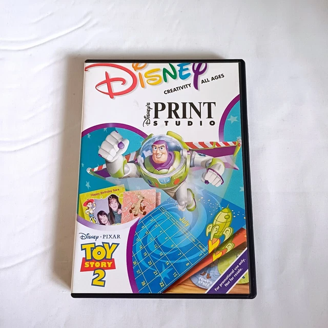 DISNEY PIXAR’S PRINT Studio Toy Story 2 PC CD £5.00 - PicClick UK