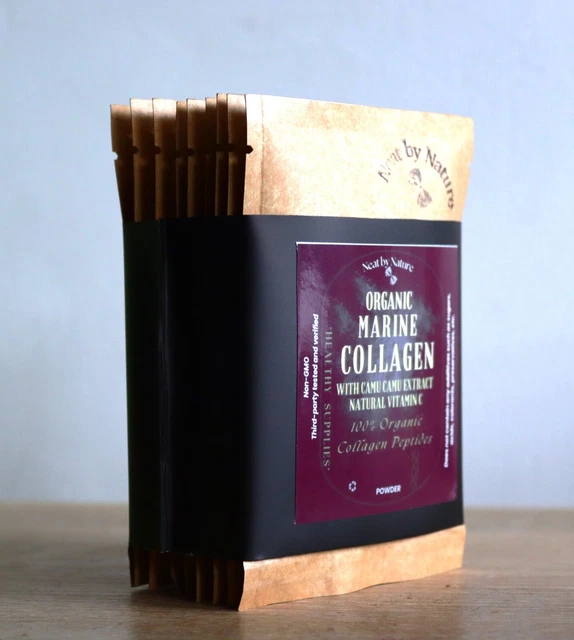 MARINE COLLAGEN BIOAVAILABLE Natural Vitamin C Sachets 20x 10 000mg /no ...