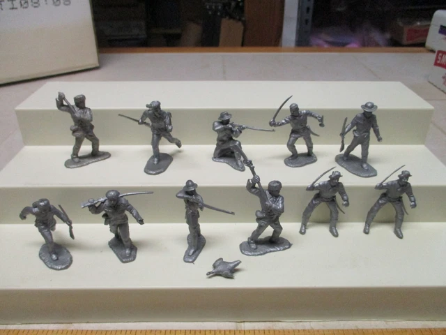 VTG MARX PLAYSET Pioneers Daniel Boone Recast 1/32 54mm Army Men ...