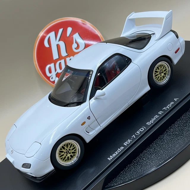 AUTOART 1/18 MAZDA RX-7 FD FD3S Spirit R Type-A pure white Millennium 75989 $440.59 - PicClick AU