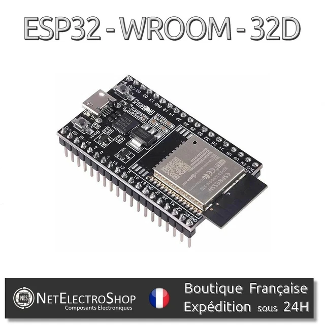 Carte De DÉveloppement Esp32 Wroom 32d Esp32 Devkitc V4 Wifi