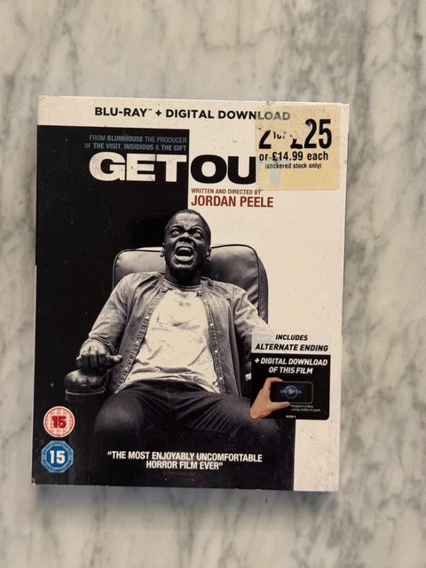 GET OUT BLU-RAY with cardboard slipcase $7.50 - PicClick AU