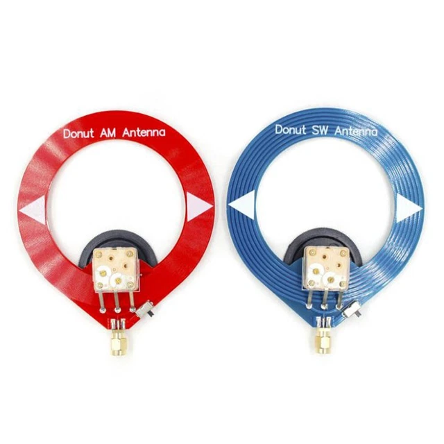 ENSEMBLE D'ANTENNES À bande étroite bleue et rouge pour récepteur HFDY ...