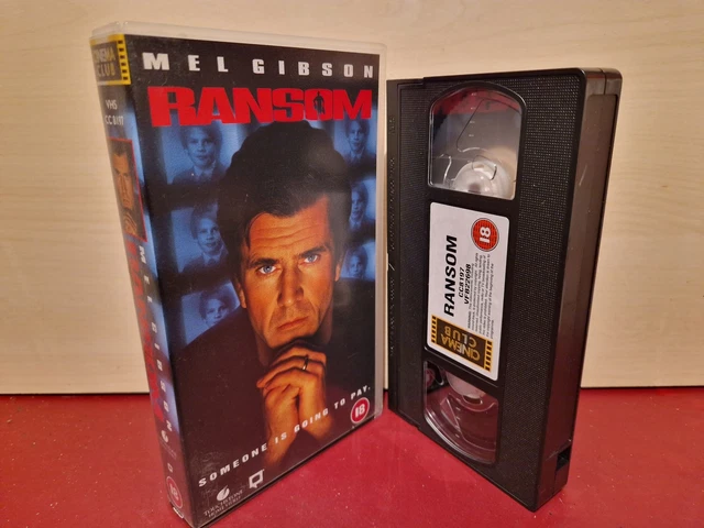 RANSOM - MEL Gibson - PAL VHS Video Tape (A306) £2.99 - PicClick UK