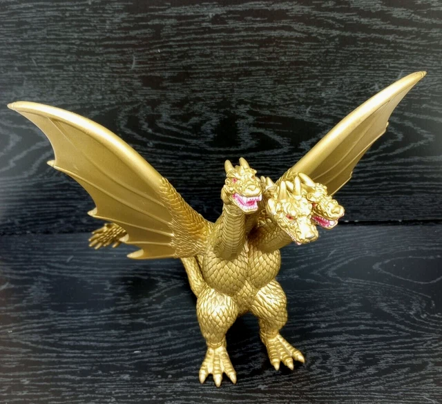BANDAI GODZILLA 7& Action Figure Toho King Ghidorah 3 Headed-Winged ...