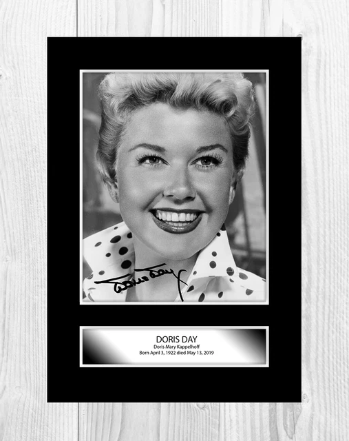DORIS DAY 2 A4 reproduction autograph photograph picture poster choice ...